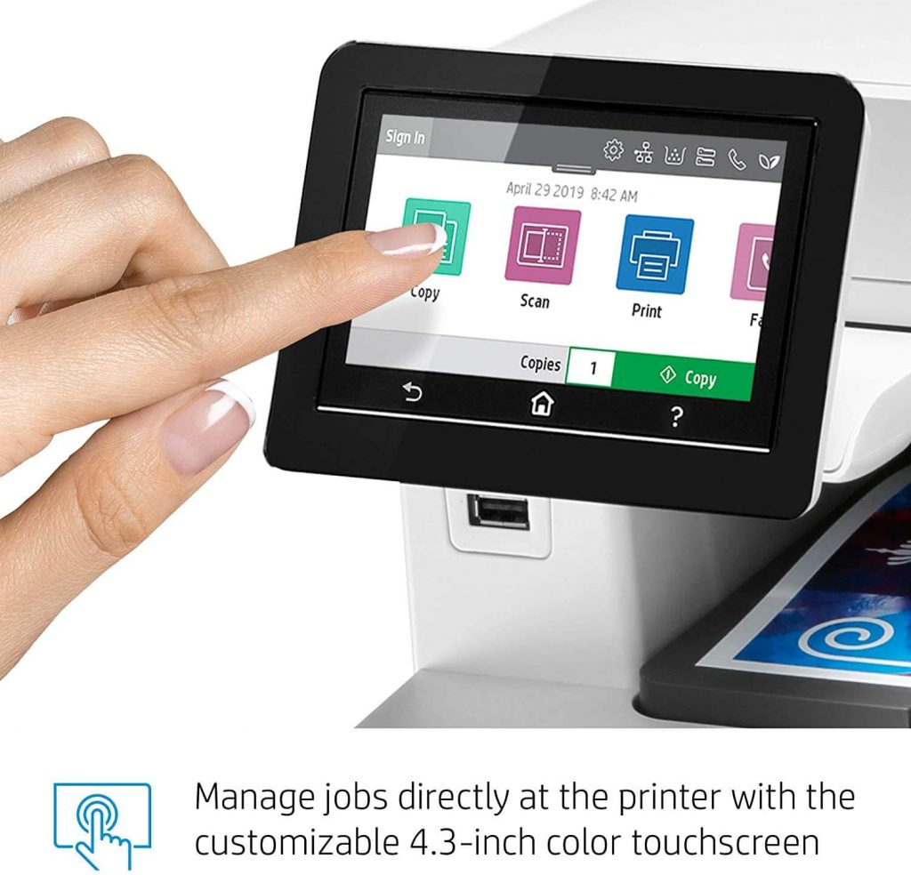 HP Color LaserJet M479fdn Pro MFP with Scan, email etc. | 0726032320