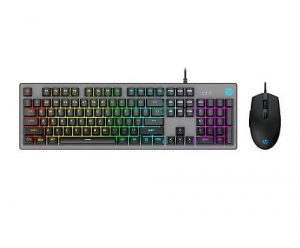 HP KM300F USB Gaming Keyboard and Mouse with Colorful Backlit Lighting ...