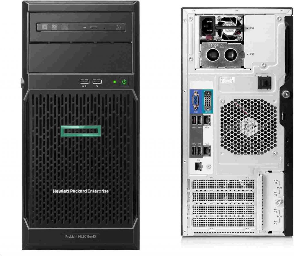 HPE ProLiant ML30 Gen10 Plus Intel Xeon E-2314 - Dove Computers